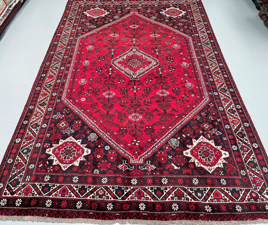 Persian Qashghai Shiraz Rug 3x2m | shoparug