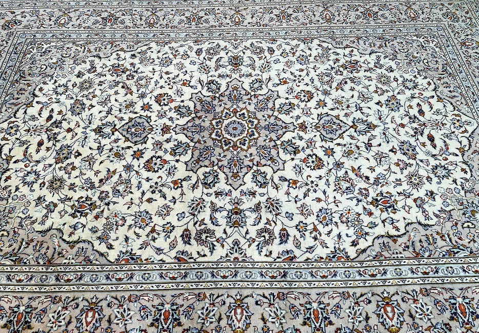 Beige Persian Kashan Rug 3x2m | shoparug