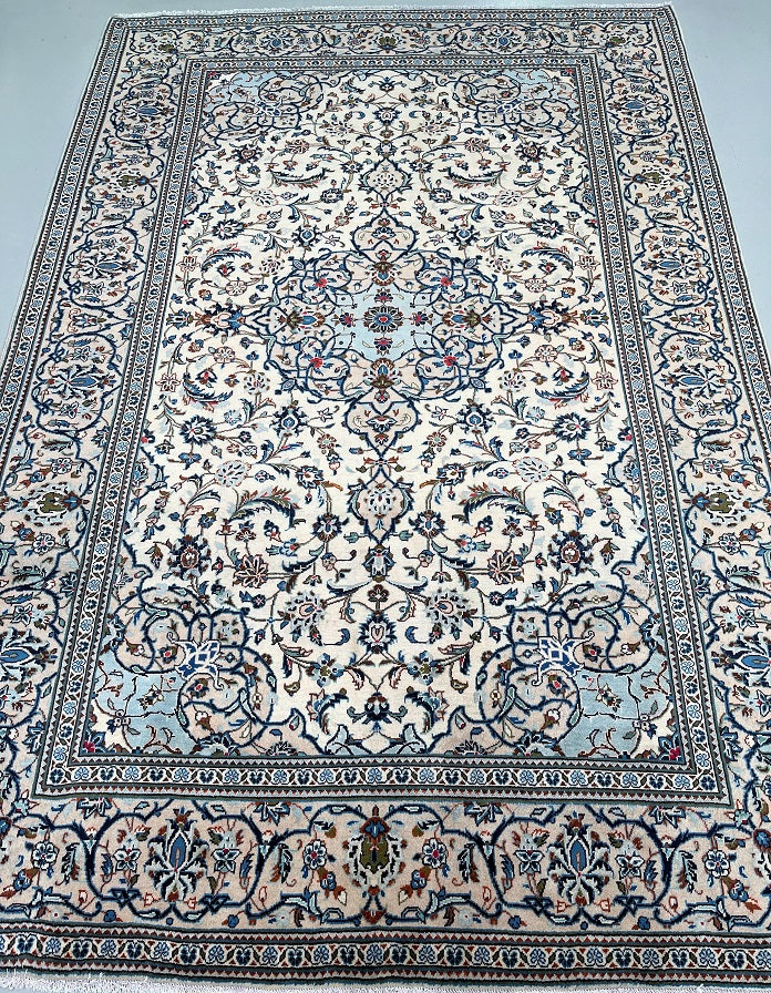 Vintage Persian Kashan Rug 3x2m | shoparug