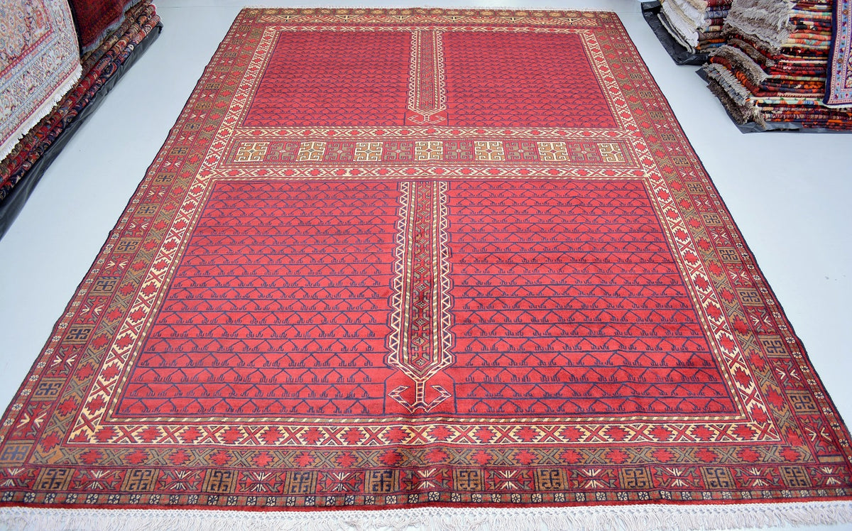 Tribal Afghan Hatchlou Rug 3.6x2.5m | shoparug