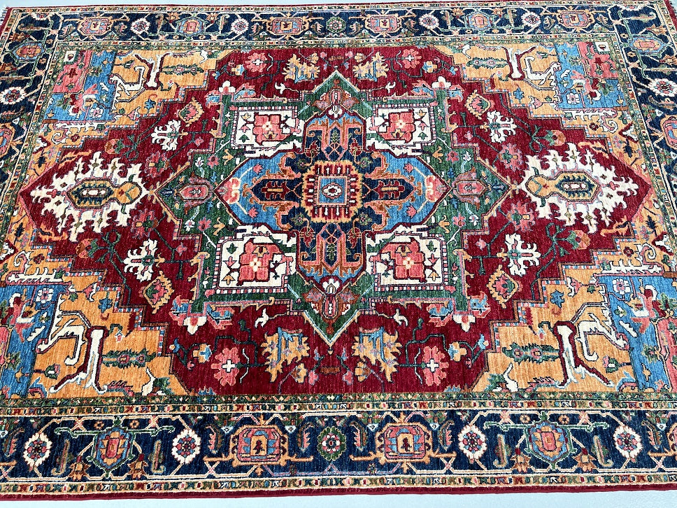 Afghan Heriz Serapi Rug 3x2m | shoparug