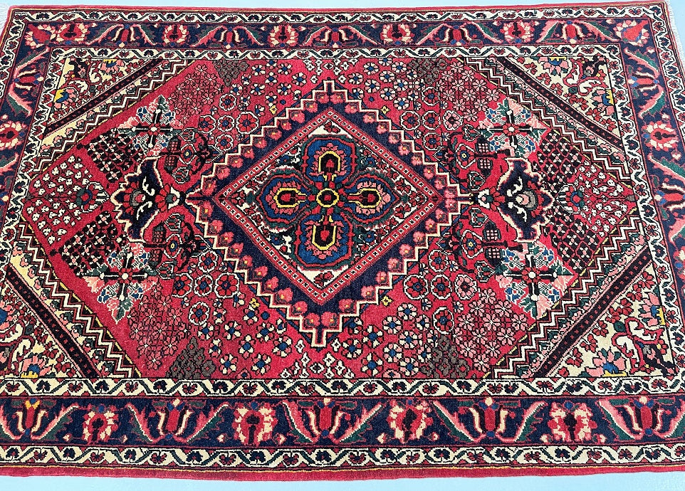 Antique Persian Bakhtiari Rug 2x1.35m | shoparug