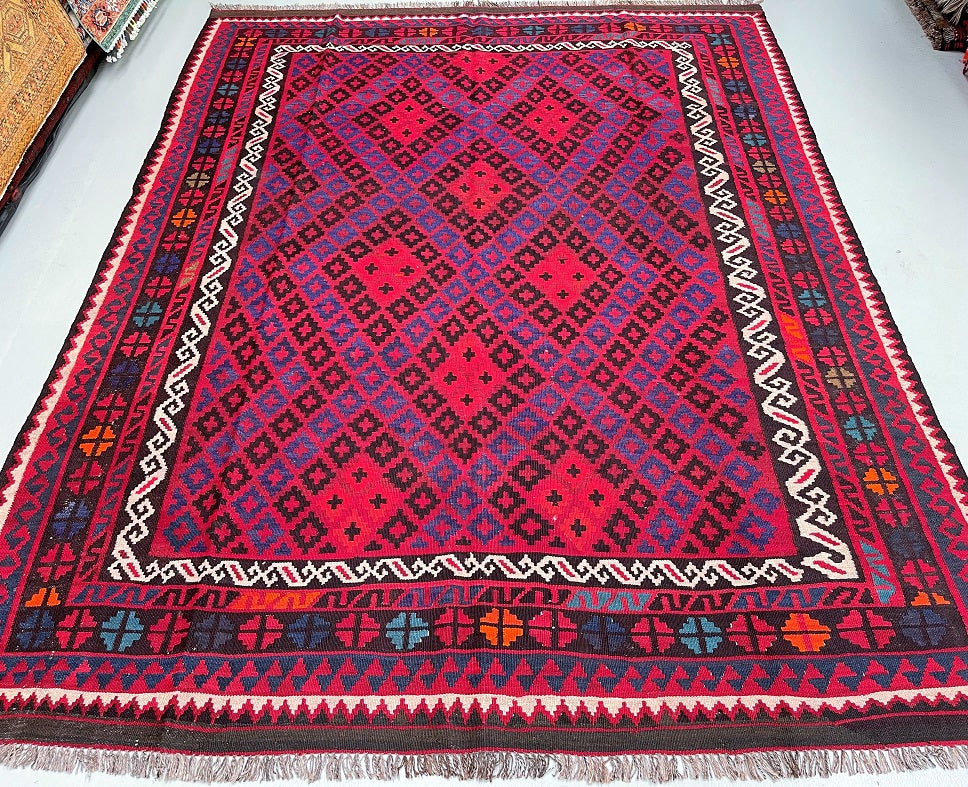 Afghan Meymaneh Kilim Rug 2.9x2.4m | shoparug